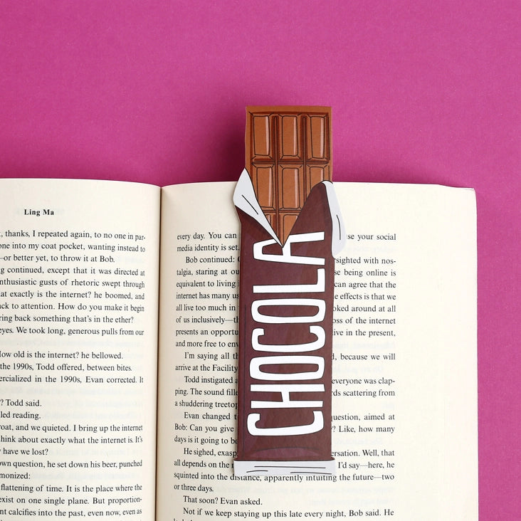 Chocolate Bar Bookmark – Penny Post, Alexandria VA