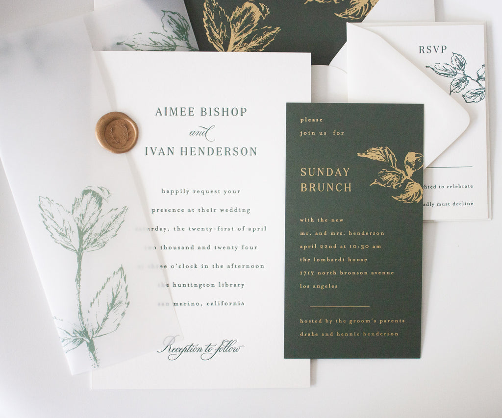 Wedding Invitation Cliffs Notes: Part 1 – Penny Post, Alexandria VA