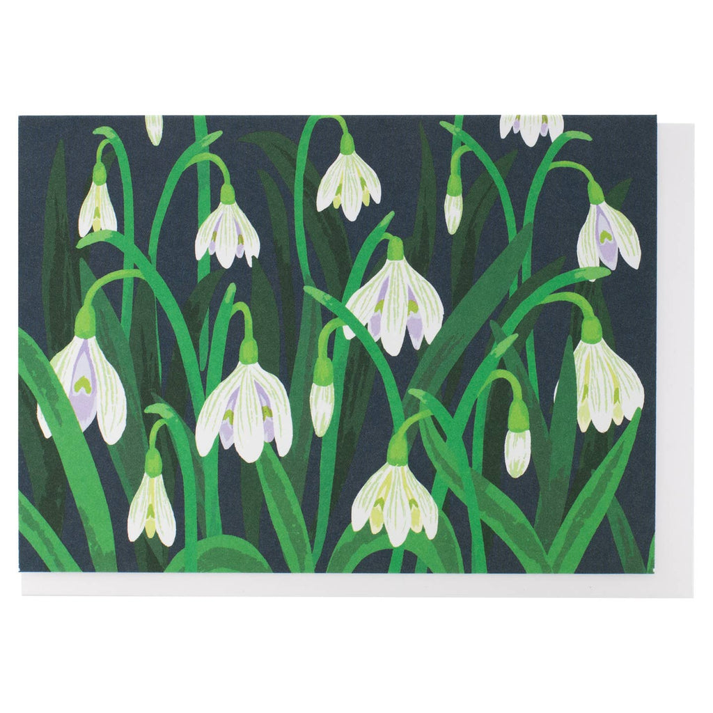 Snow Drops, Smudge Ink – Penny Post, Alexandria VA