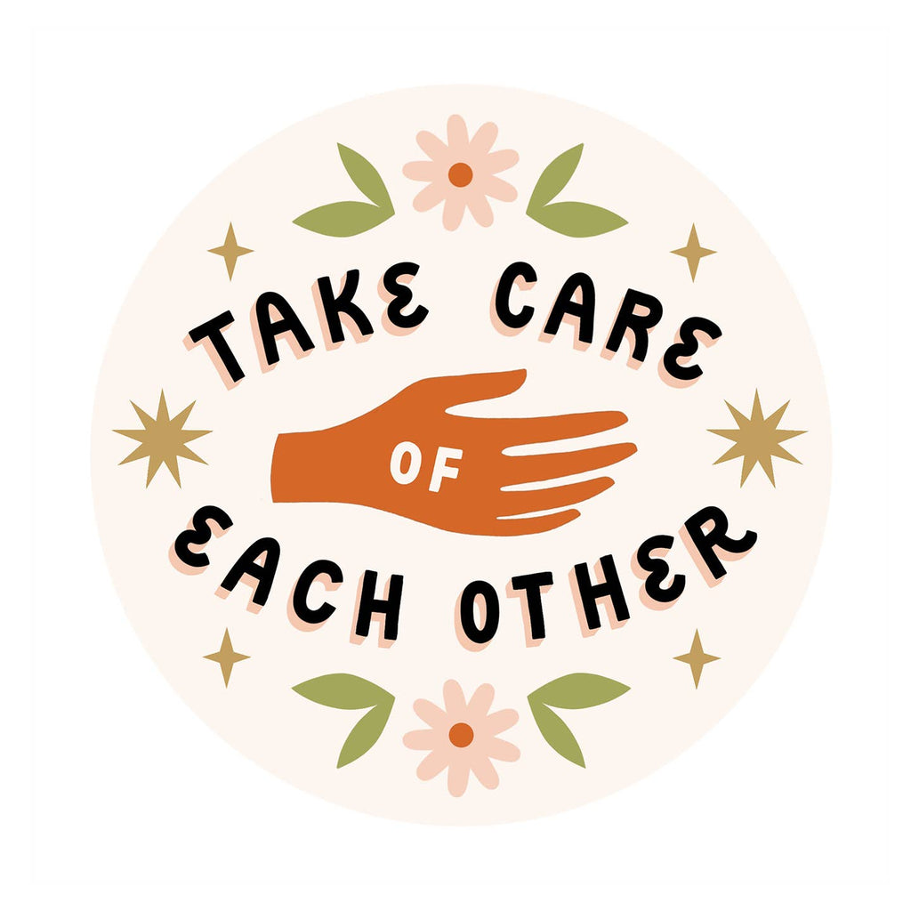 Take Care Sticker – Penny Post, Alexandria VA