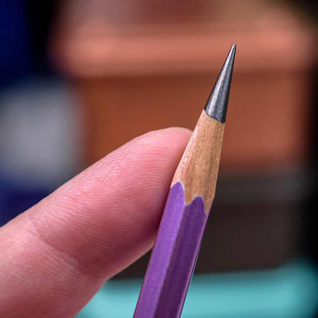 6B Iridescent Violet Calligraphy Pencil – Penny Post, Alexandria VA