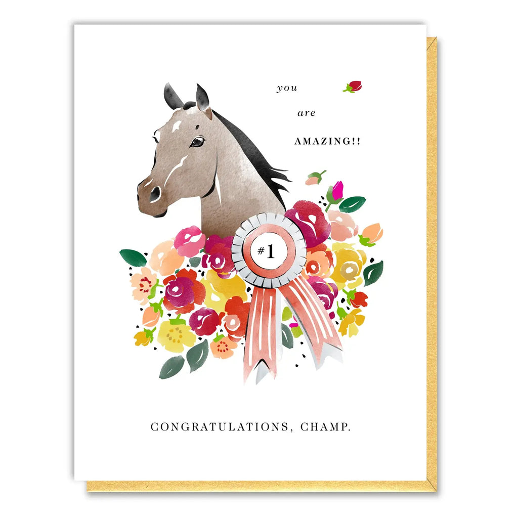 Congrats Champ Horse, Driscoll Design – Penny Post, Alexandria VA