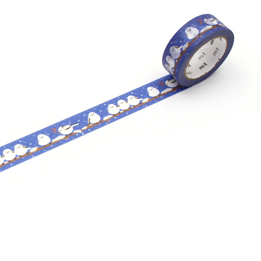 Long Tailed Tit Winter Washi Tape – Penny Post, Alexandria VA