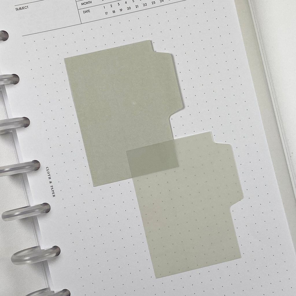 Fawn Blank Tab Sticky Notes – Penny Post, Alexandria VA