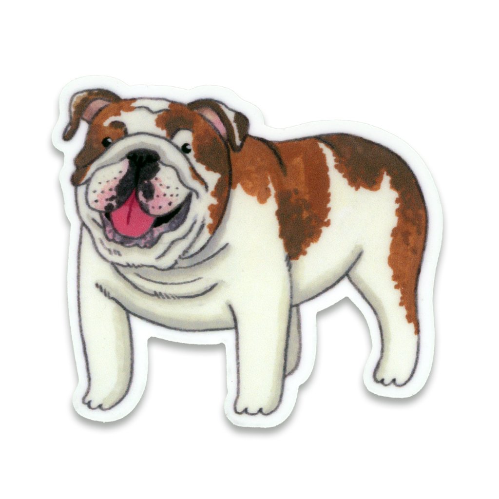 English Bulldog Sticker – Penny Post, Alexandria VA
