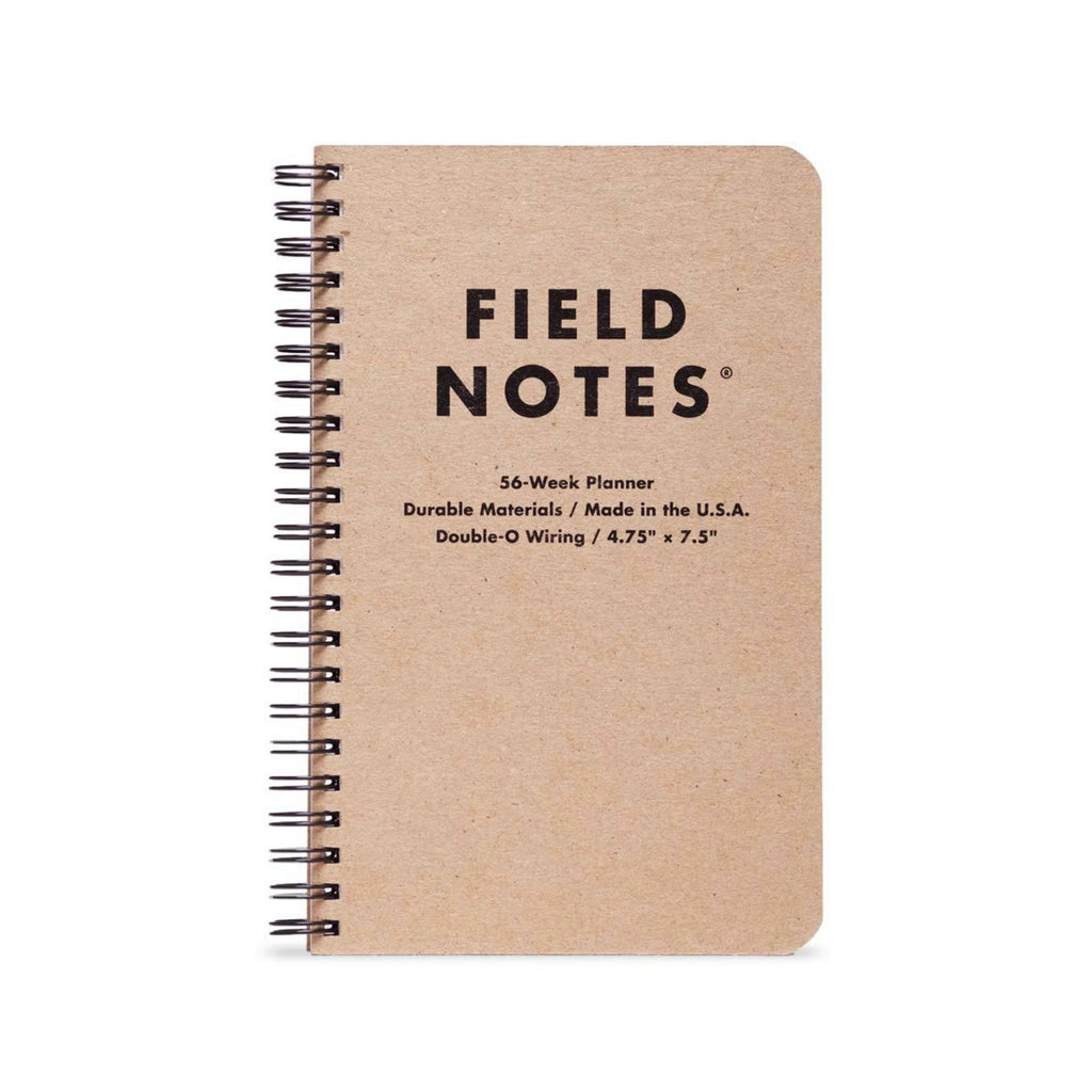 56 Week Undated Planner, Field Notes – Penny Post, Alexandria VA
