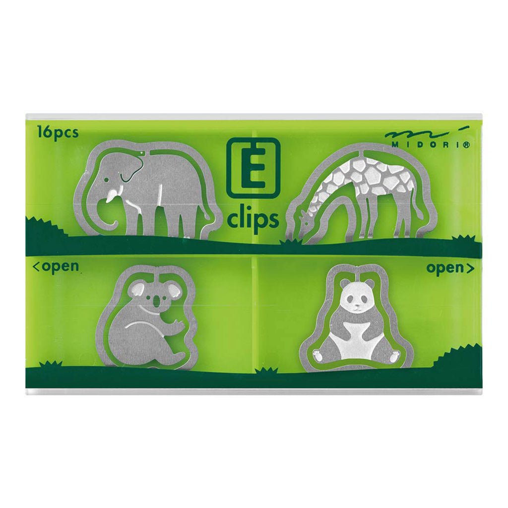 Zoo Etched Clips – Penny Post, Alexandria VA
